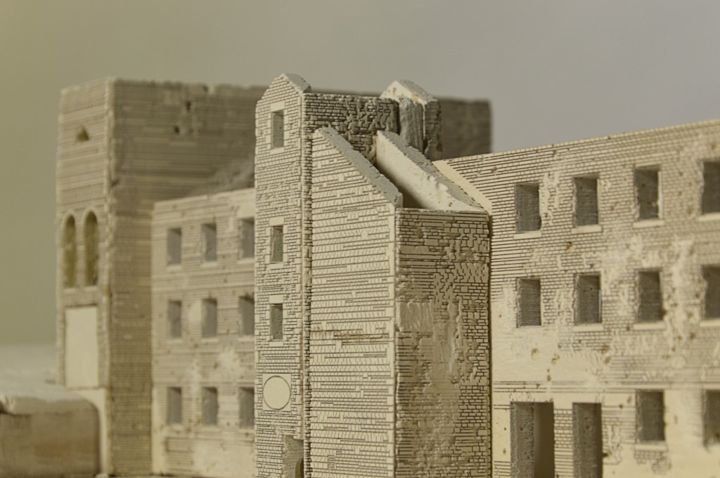 Experimenting with Modelling in Plasterboard | B.15 MODELMAKING WORKSHOP